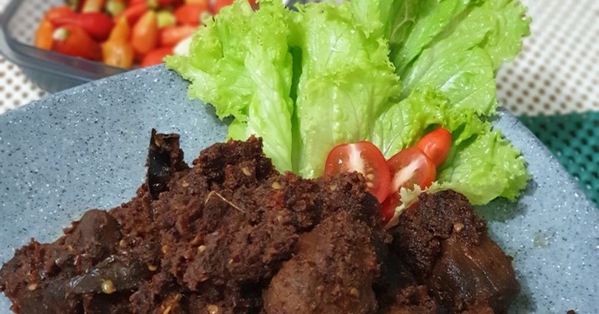 Resep Rendang Daging Simple Mantul oleh Dapur Olive - Cookpad