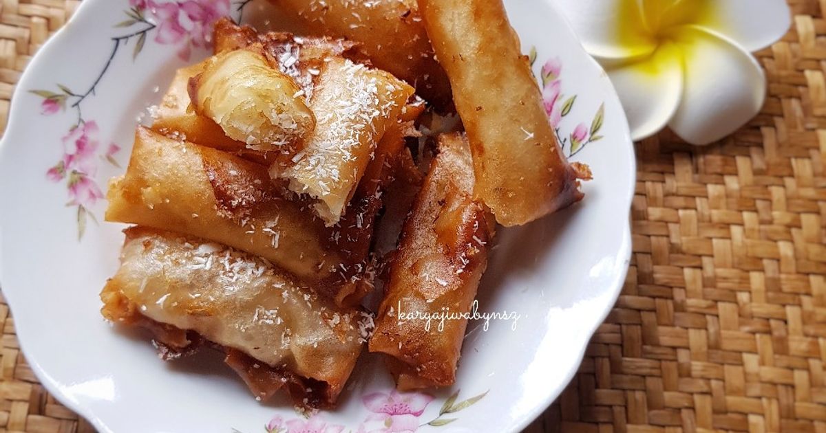Resipi Popia Pisang Gula Perang oleh Secubit Rasa Cik Nani🌷 - Cookpad