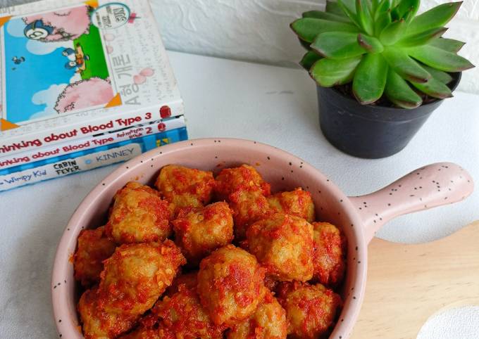 Resep Rica Rica Bakso oleh Ken - Cookpad