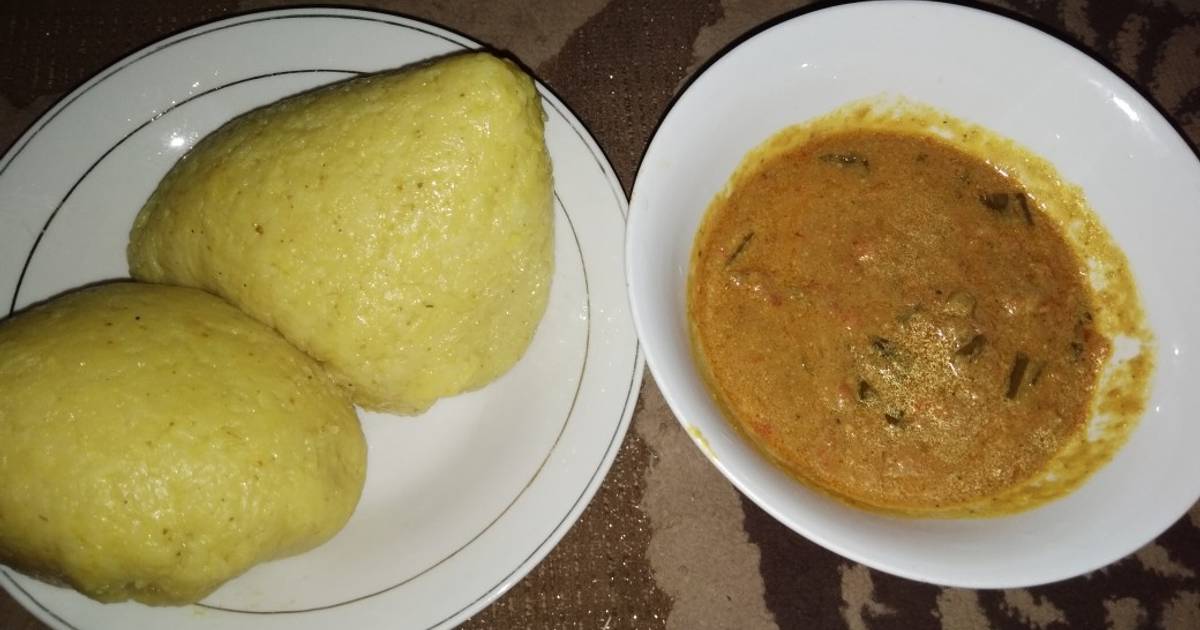 Miyan gyada da lawashi(spring onions & peanut soup.) Recipe by Aisha BG ...