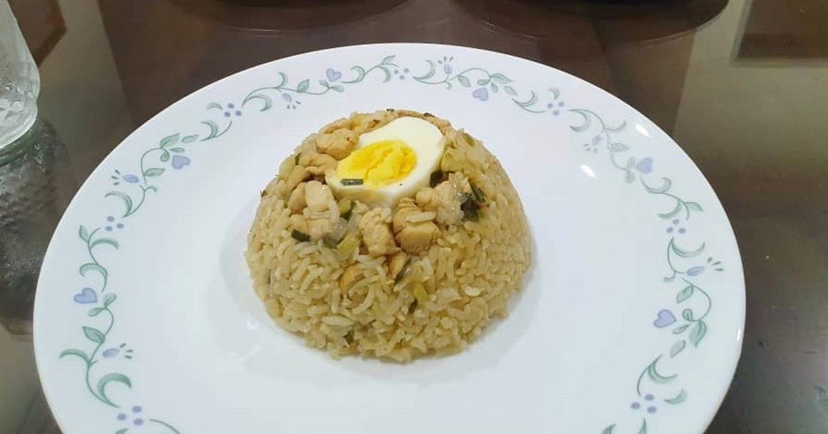 Resep Nasi Tim Ayam Ricecooker oleh Arrum Sundari - Cookpad