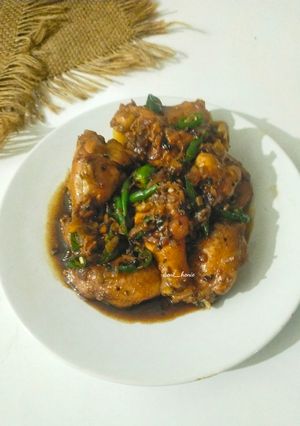 Resep 965. Sayap Ayam Lada Hitam oleh Eni henie - Cookpad