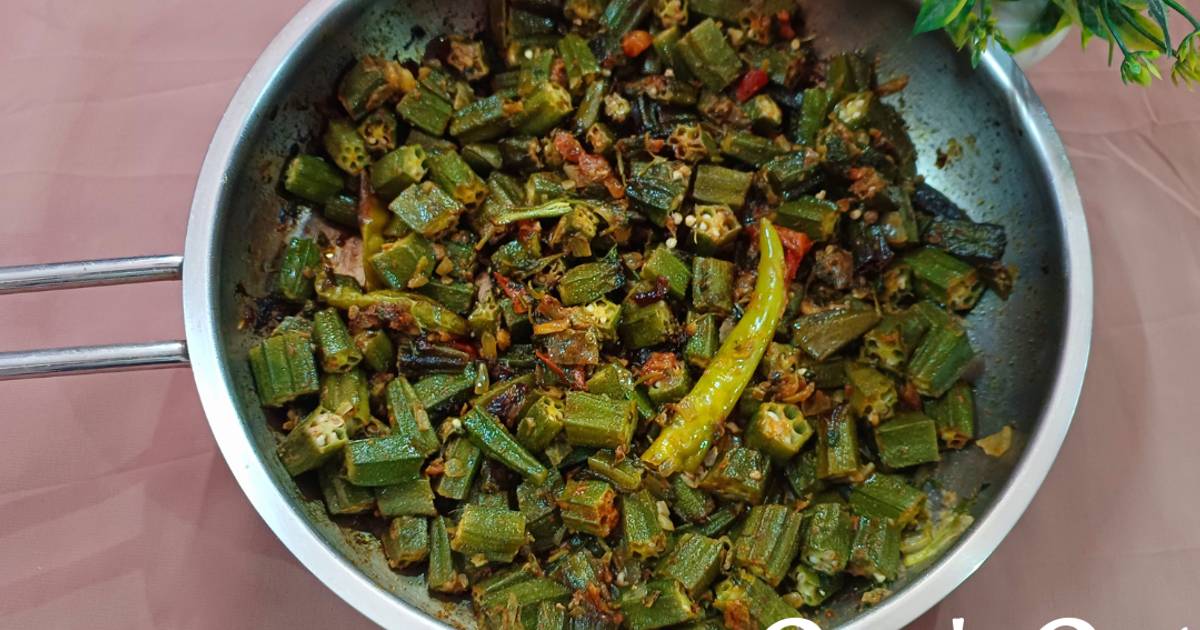 Methi Bhindi Masala Recipe by ZMA - Cookpad