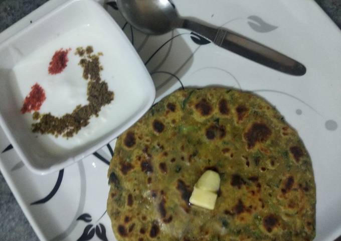 Methi chapati Recipe by jyoti sikka - Cookpad