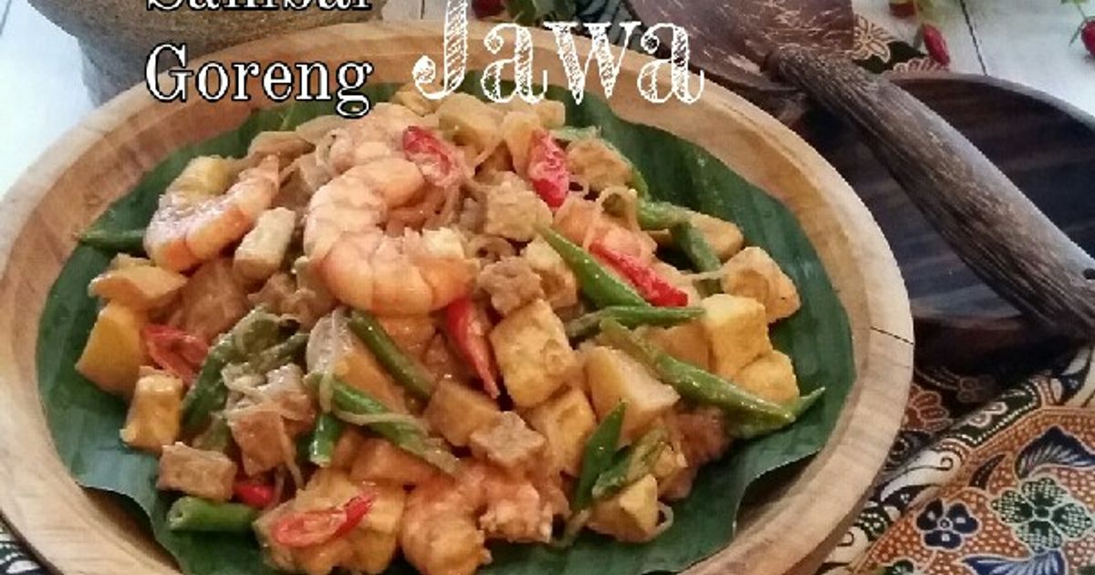 Resipi Sambal Goreng Jawa (Juadah Raya) oleh Eka Zahra - Cookpad