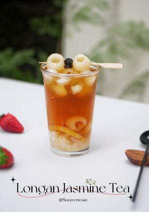 Resep Longan Jasmine Iced Tea Es Teh Lengkeng (Roasted) oleh ...