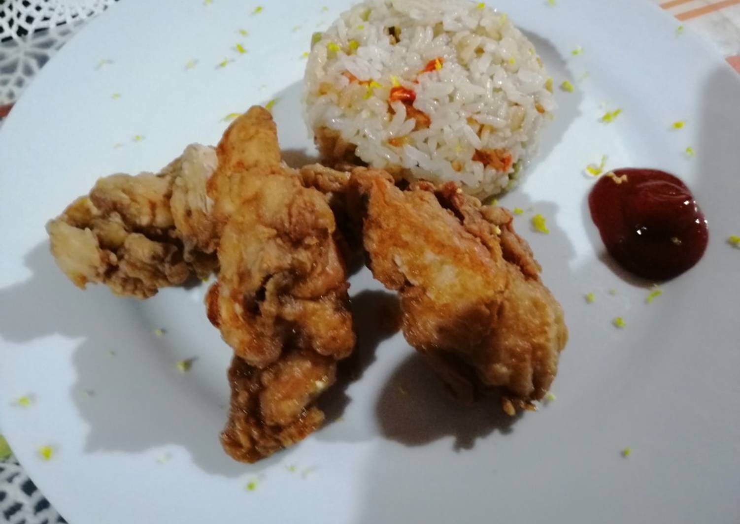 Pollo apanado Receta de Edwin Linares - Cookpad