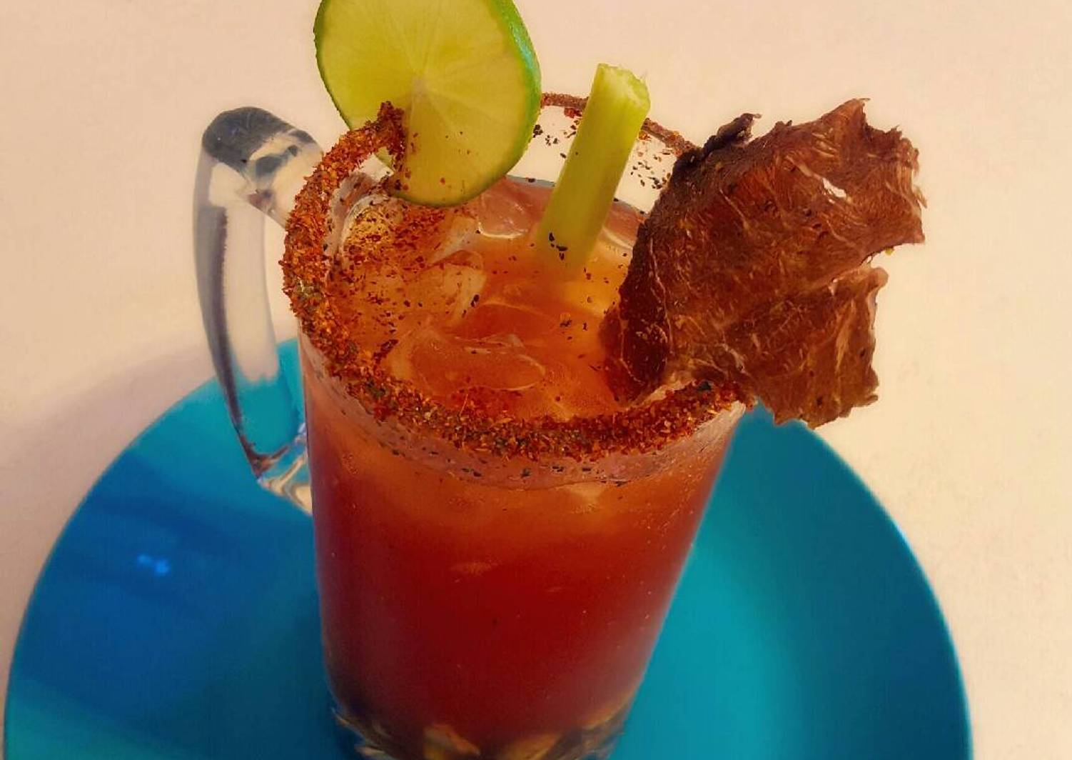 Clamato michelada Receta de Cocina más Con SANDY- Cookpad