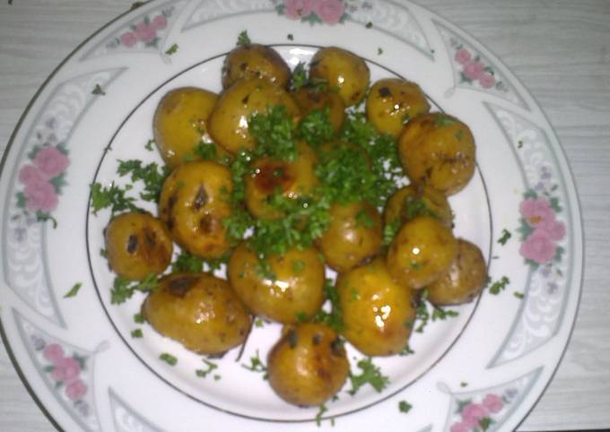 Papitas Colombianas (papas criollas) con orégano Receta de Giomar ...