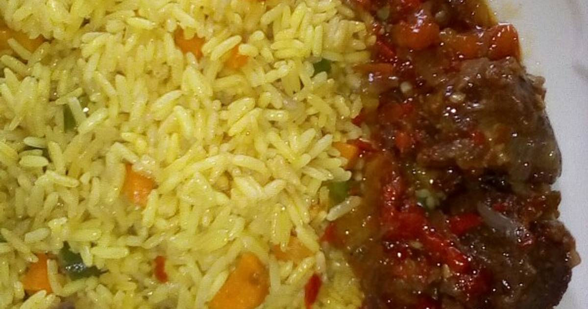 Fried rice girki daga Marners Kitchen - Cookpad