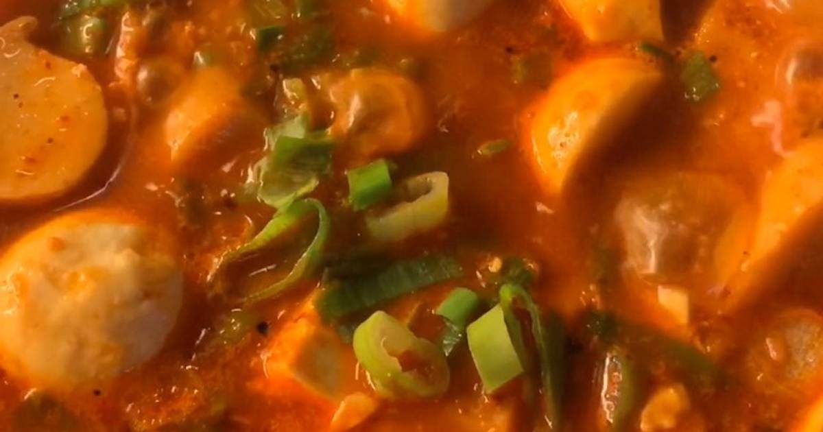 Resep Sundubu Kimchi Jjigae Ala Itaewon Class Korean Soft Tofu Stew Oleh Kitchentells Cookpad