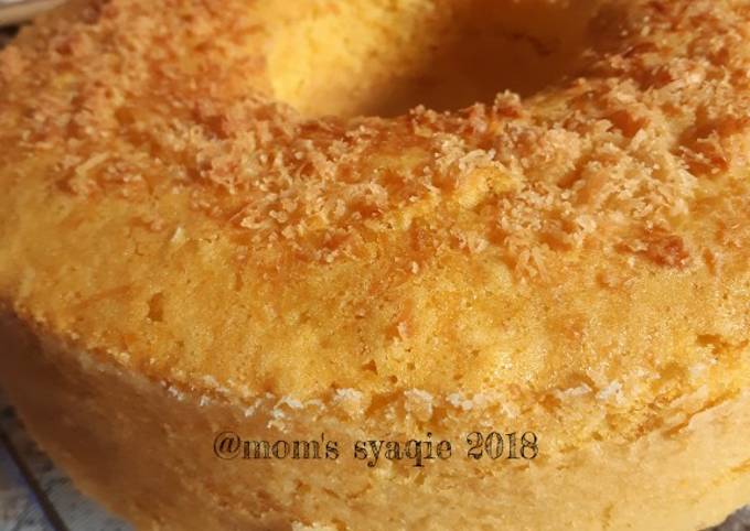 Resep Pumpkin Cake/Cake labu kuning oleh Mom's Syaqie - Cookpad