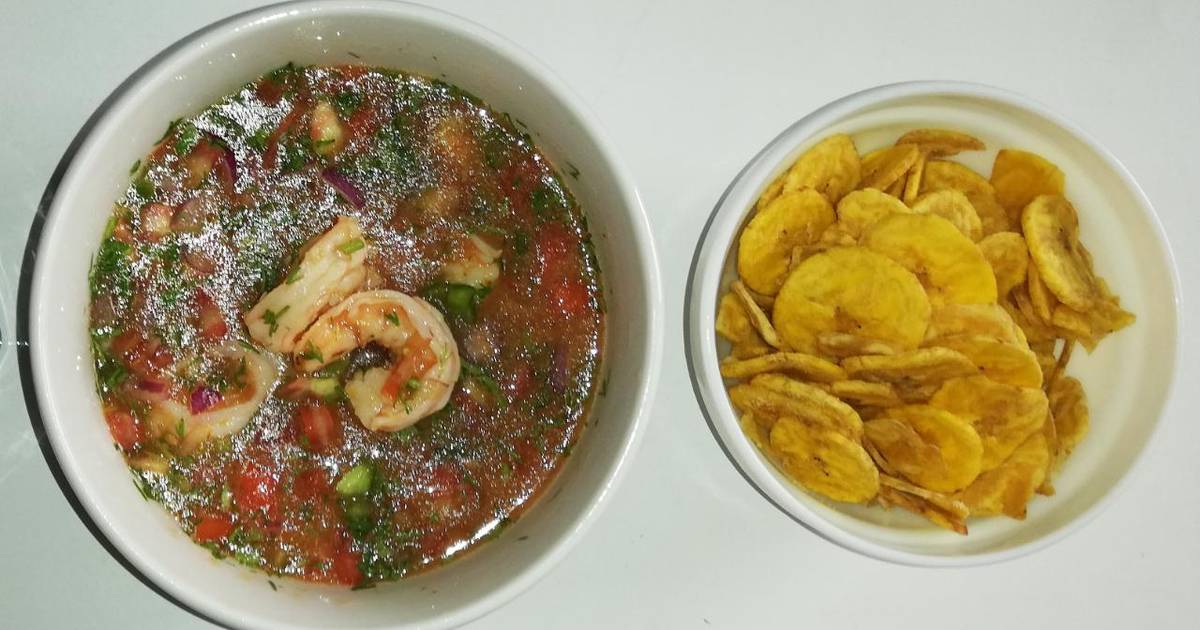 Ceviche de camarón Receta de Julio Cesar Rivadeneira Rodriguez- Cookpad