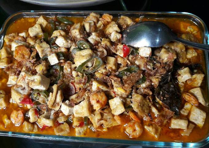 Resep Tauco udang tempe tahu kokita oleh Nana Lukita Sari - Cookpad