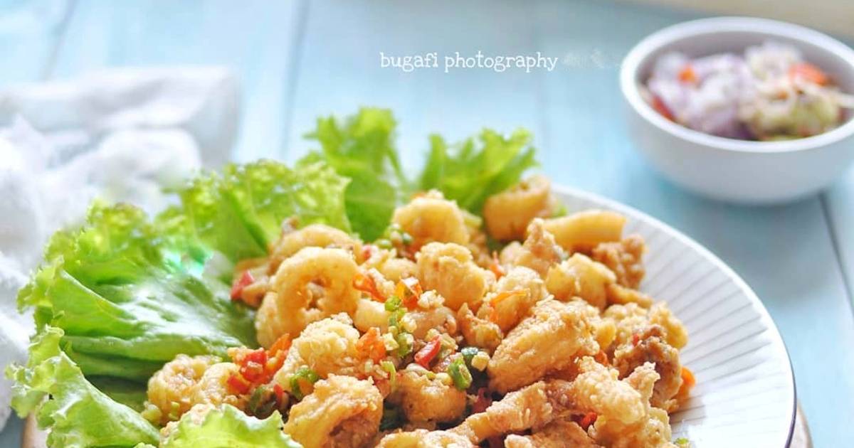 Resep Cumi cabai garam oleh Bundo Gafi - Cookpad