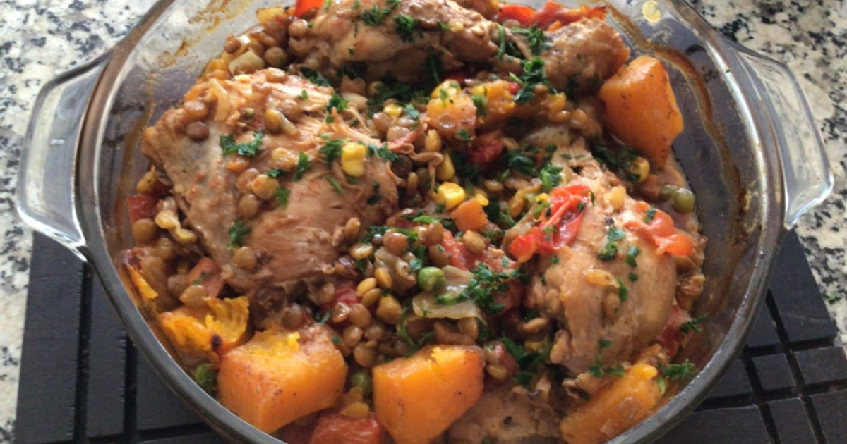 Pote De Pollo Jamaiquino Receta de Rosa Padrón Argentó- Cookpad