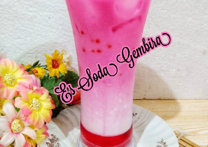 Resep Es Soda Gembira oleh Lanjarsih/Mama Fifian ( MasakanRumahan ...