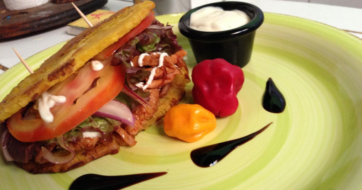 patacon con pechuga - 23 recetas caseras- Cookpad
