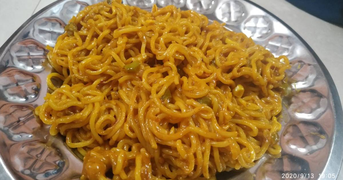Simple maggi Recipe by Heena Shaikh - Cookpad