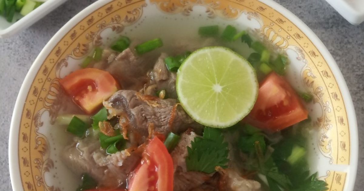 Resep Soto Sadang Bumbu Iris Simple oleh Daniar - Cookpad