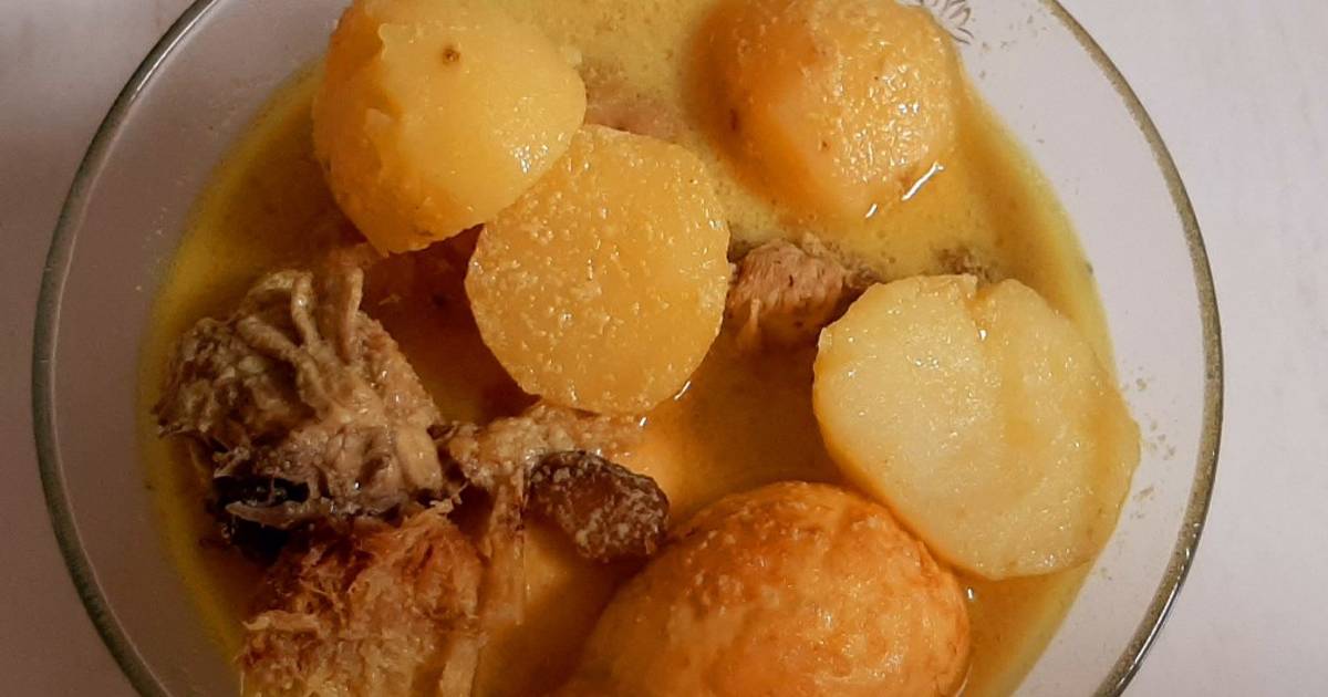 Resep Kari ayam,kentang,telur oleh Merry's - Cookpad