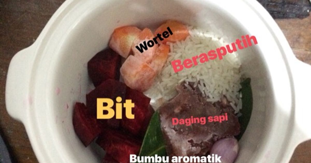 28 resep mpasi beet daging enak dan mudah - Cookpad