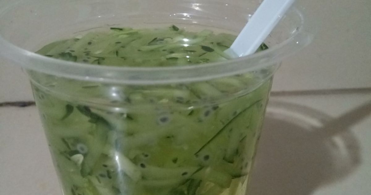Resep Es Timun Segar oleh Ridwan Kamil Razak - Cookpad