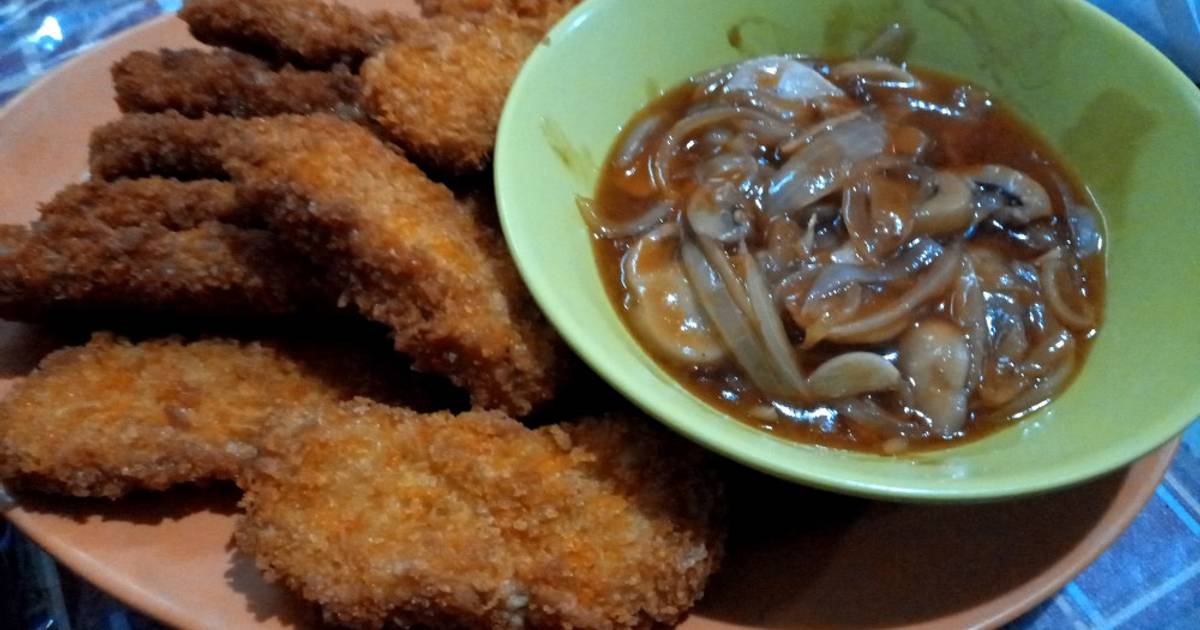 21 resep saus jamur katsu enak dan mudah - Cookpad