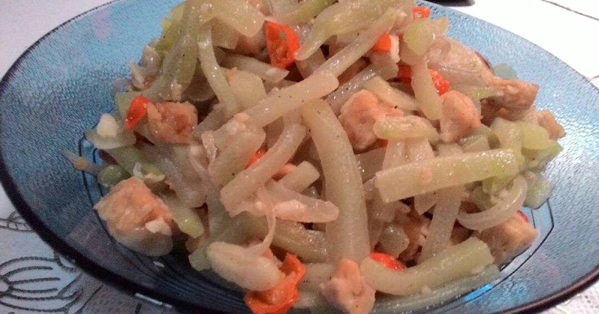 5.015 resep sayur jipang labu siam ayam enak dan mudah - Cookpad