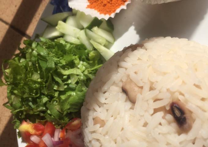 Shinkafa da wake Recipe by Chef Hafsah👩‍🍳 - Cookpad