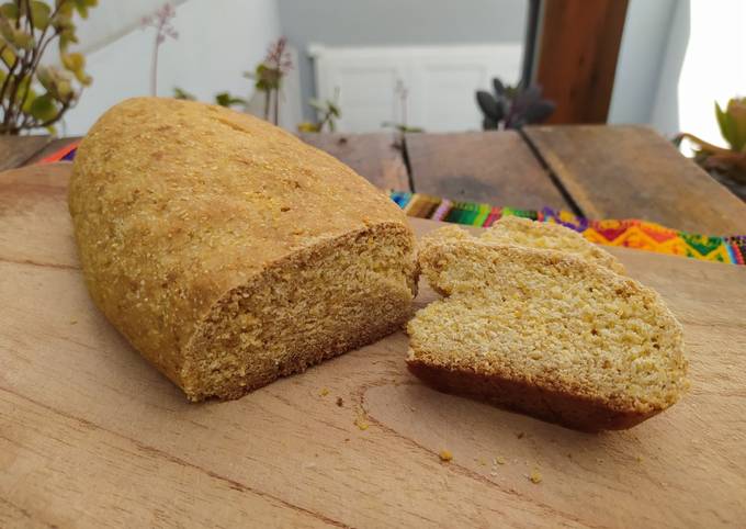 Pan de maíz 🍞 Receta de Lausche- Cookpad