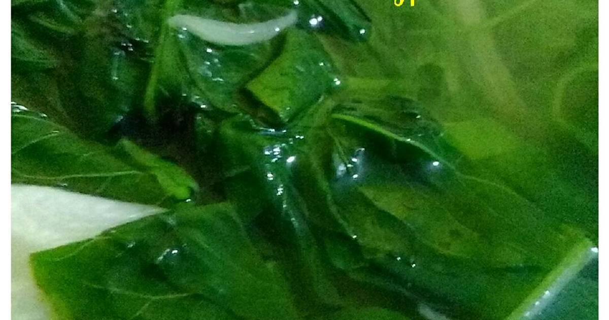 Resep Sayur Bayam oleh Dapur Intan - Cookpad
