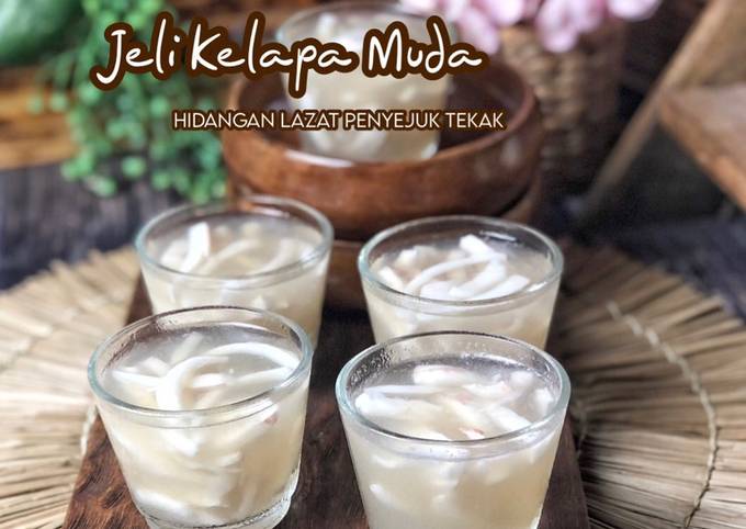 Resipi Jeli Kelapa Muda oleh Salina Jalaludin - Cookpad