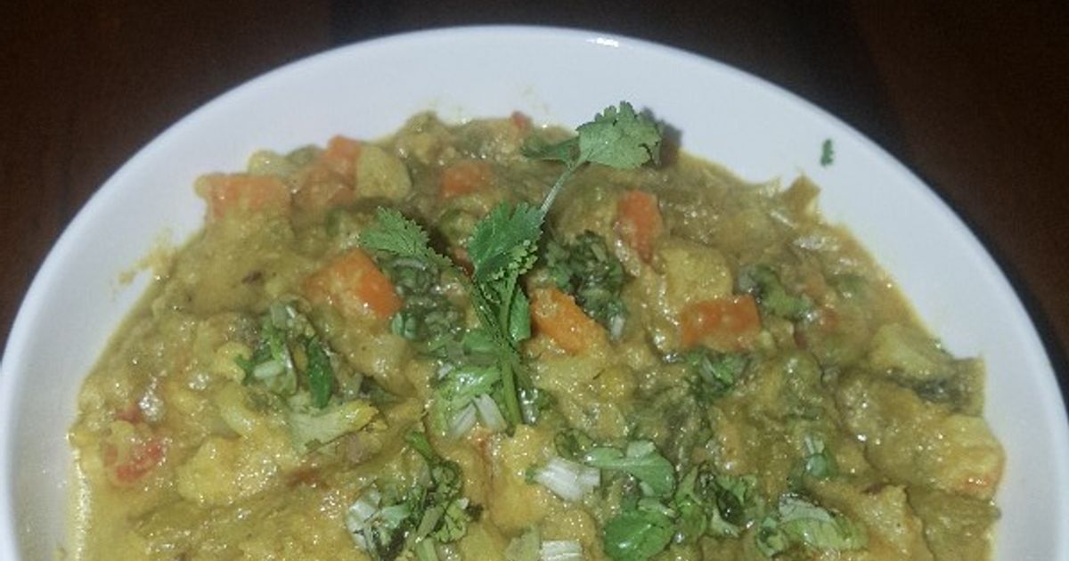 Goan Vegetable Curry Recipe by Deepika Pradhan - Cookpad