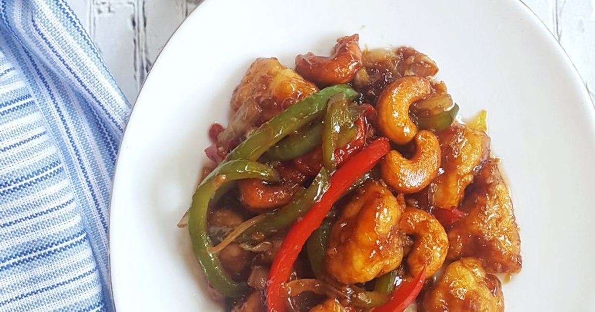 Resep Thai Chicken Cashew Nuts (Gai Phat Met Mamuang Himmaphan) oleh ...
