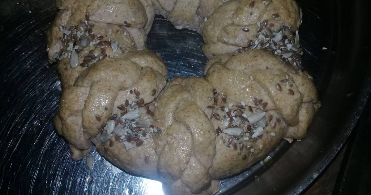 Pan integral relleno con mix de semillas!!! Receta de Lo Más Rico Y ...