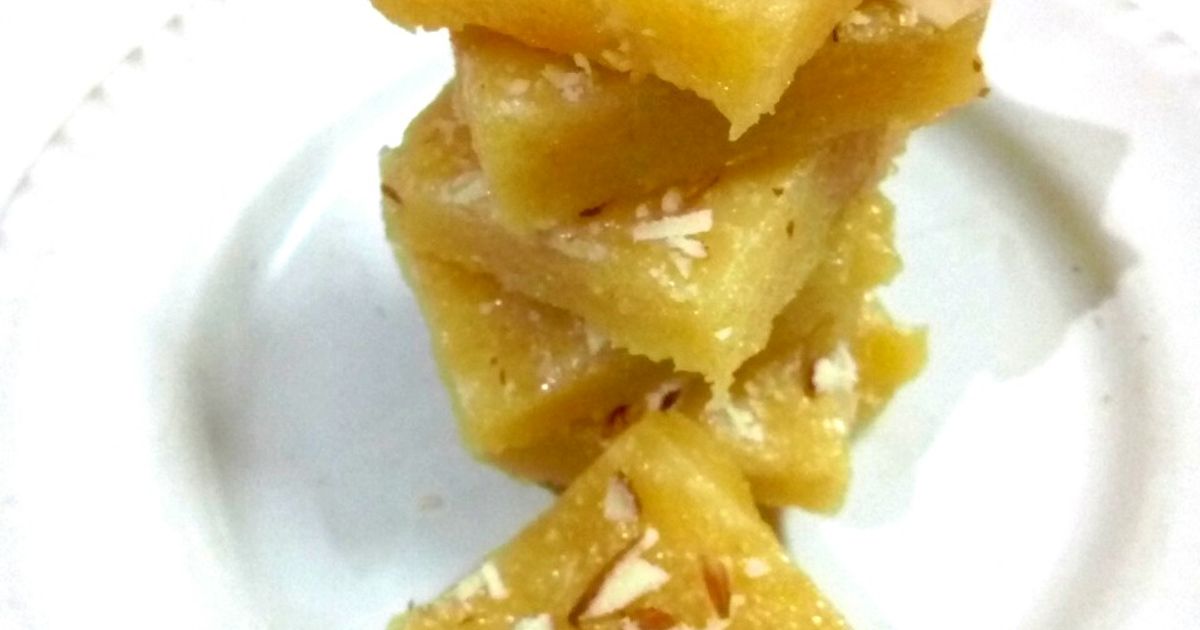 7 Cup Burfi Recipe by Maya Tandon - Cookpad