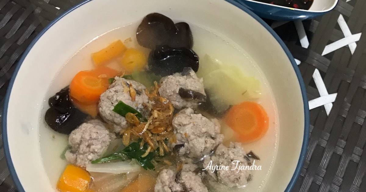 122 resep bakso babi kuah enak dan sederhana ala rumahan - Cookpad