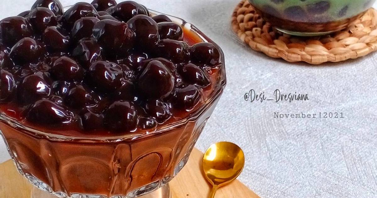 344 resep cara membuat boba gula aren enak dan mudah - Cookpad