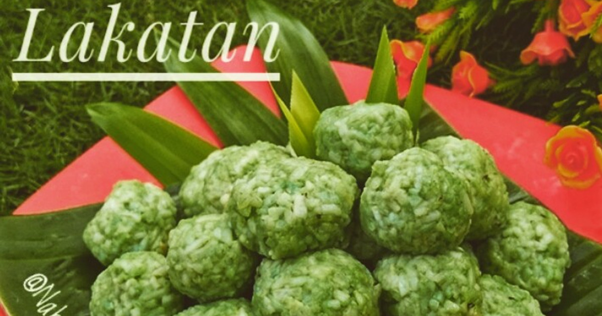 Resep Tape Ketan Daun Katuk / Tapai Lakatan Hijau Khas Banjarmasin oleh ...