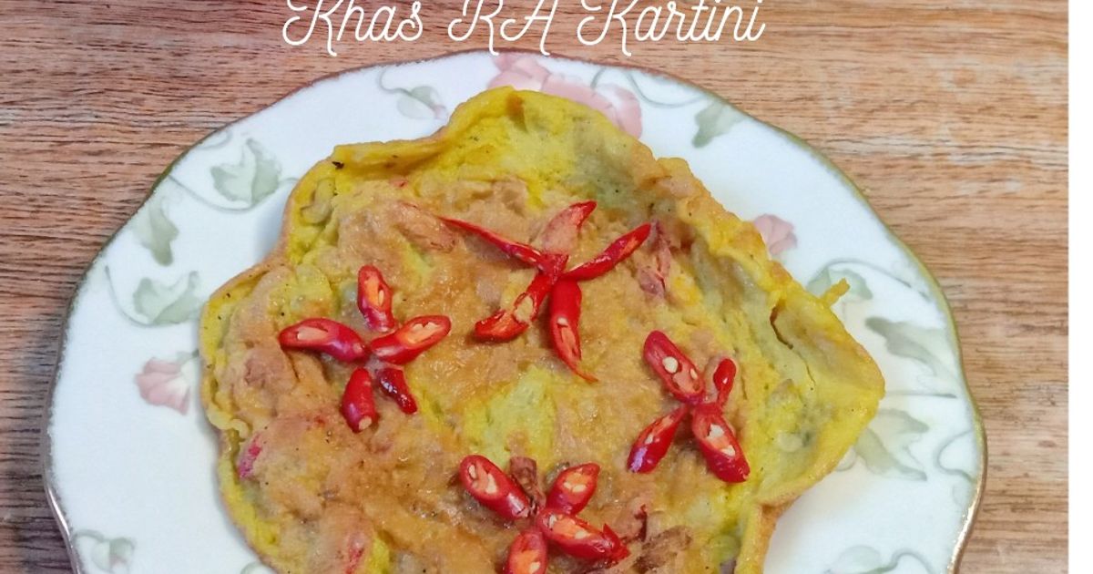 Resep Omelet Telur Ra Kartini oleh Mama Kafa - Cookpad