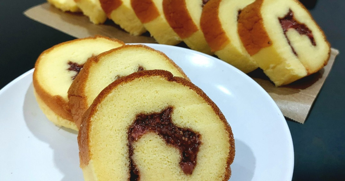 55 resep roll cake jadul enak dan mudah - Cookpad