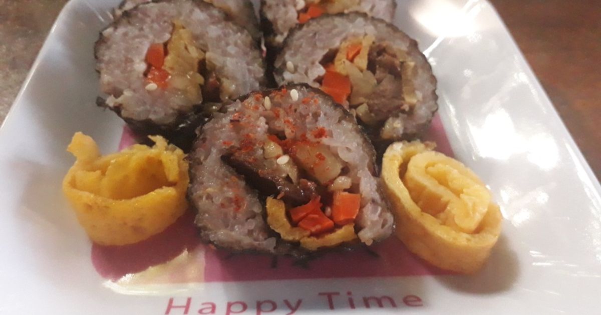Resep nasi gulung daging rumahan enak dan mudah - Cookpad