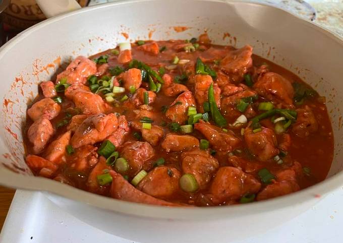 Hakka chilli chicken Recipe by Sarvat Hanif - Cookpad