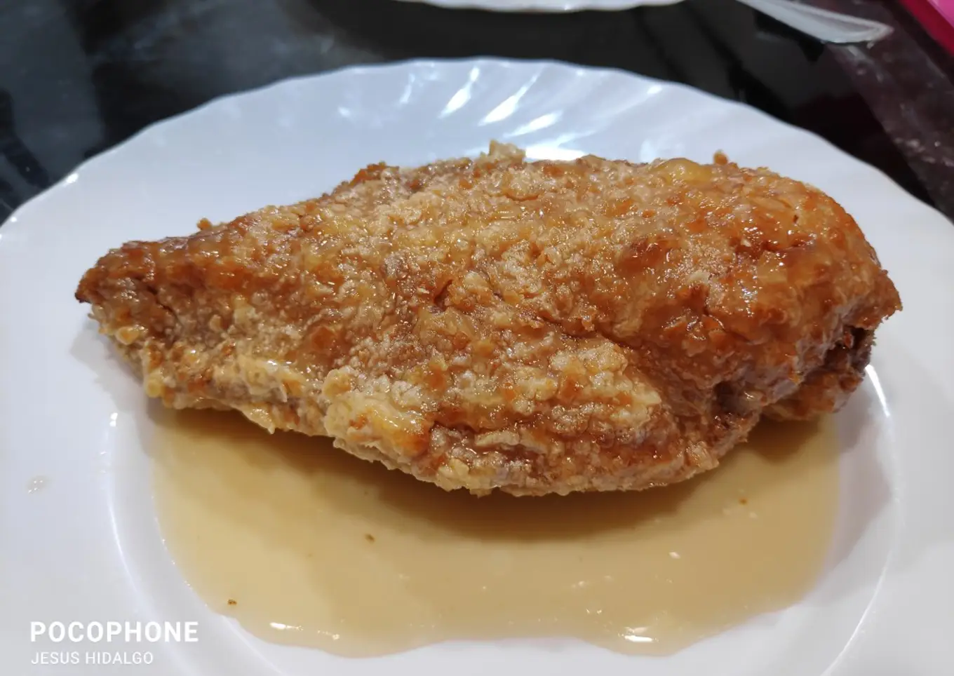 Pechuga de Pollo en Salsa Agridulce de Limón