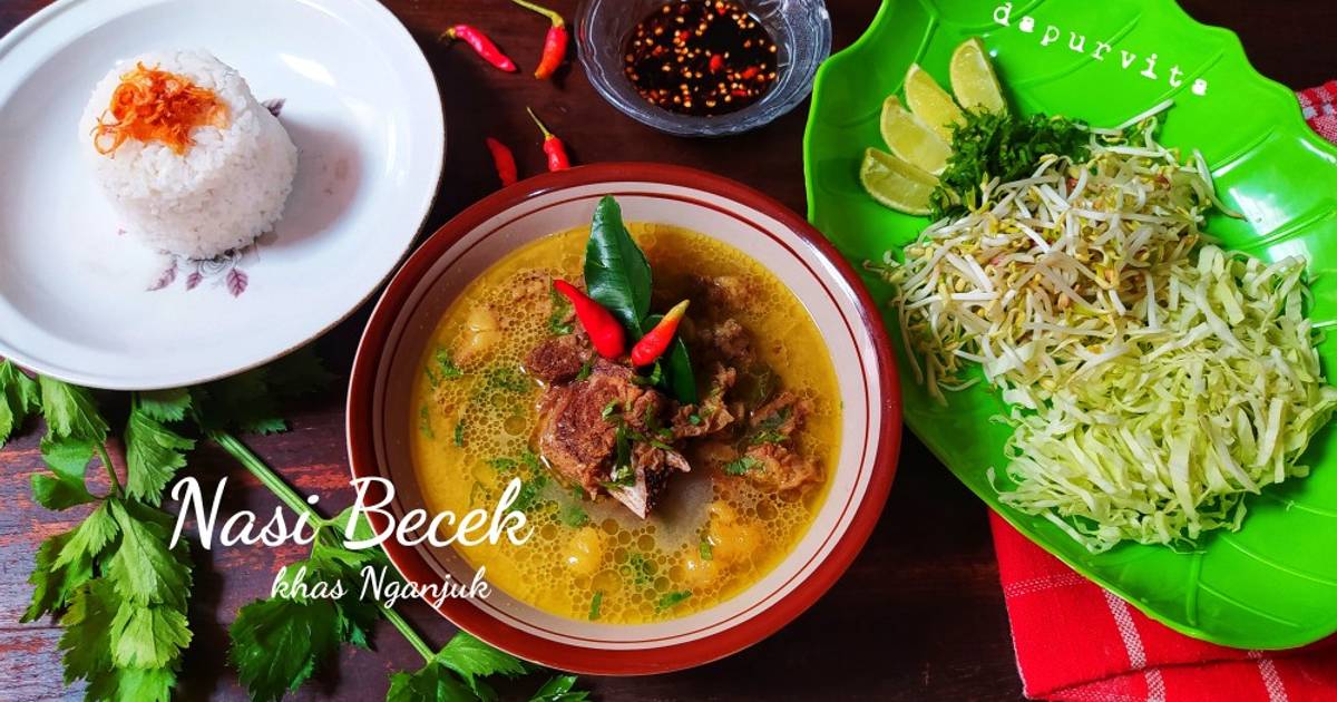 6 resep nasi becek enak dan mudah - Cookpad