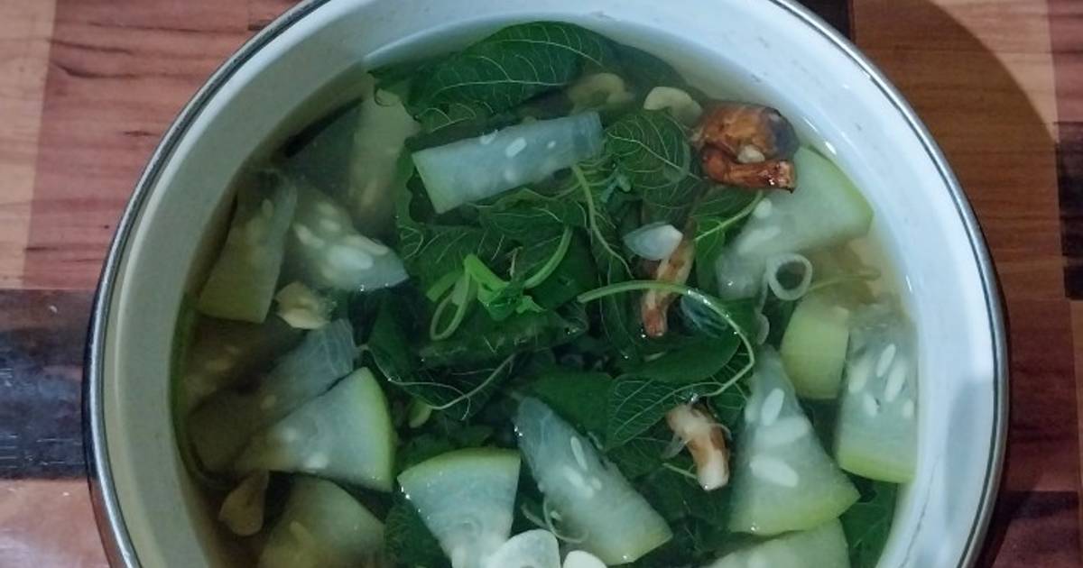 Resep Sayur Bening Labu Air Bayam oleh Dapur Bunda Daisy - Cookpad