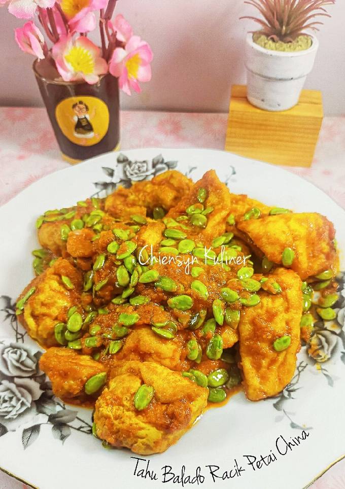 Resep Tahu Balado Racik Petai China oleh Chiensyn Kuliner - Cookpad