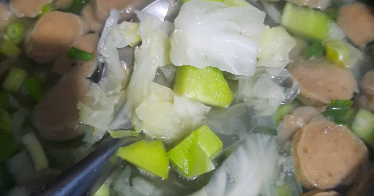 100 resep sop baso labu enak dan mudah - Cookpad