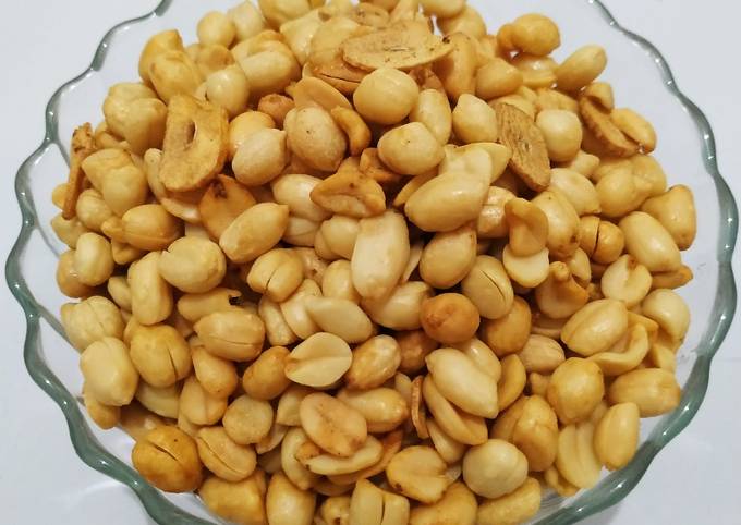 Resep Kacang Bawang Renyah Kering Tidak Berminyak Oleh Devi Cookpad